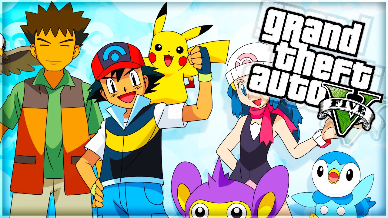 La sigla dalla serie animata Pokémon ricreata in GTA V! - Pokémon ...