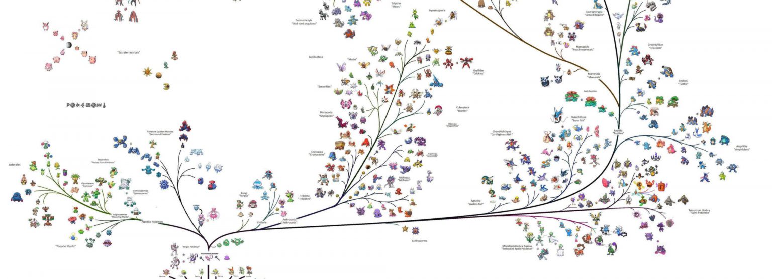 Realizzato un fantastico albero genealogico dei Pokémon! - Pokémon ...