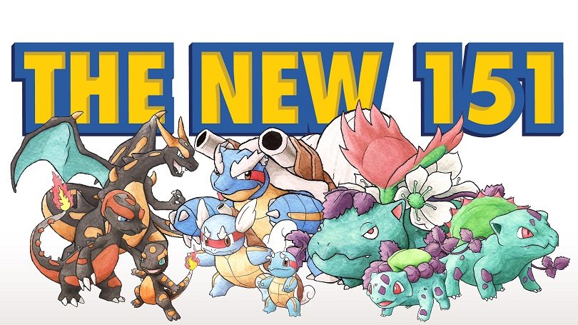 Come sarebbero i primi 151 Pokémon se fossero stati creati al giorno d ...