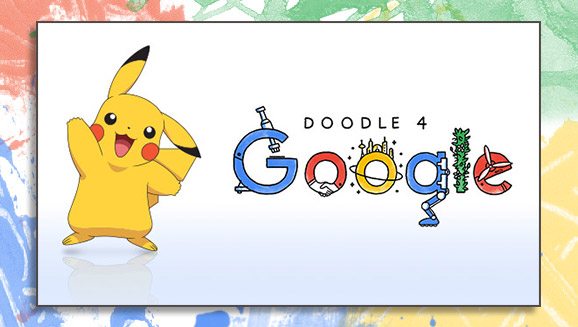 Pikachu diventa giudice per l'iniziativa Doodle 4 Google! - Pokémon ...