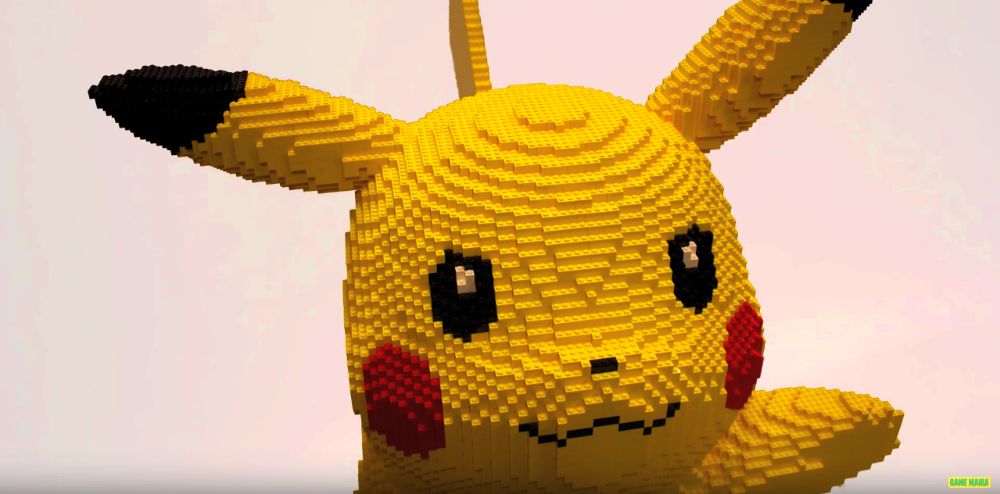 Game Mania ha realizzato il LEGO di Pikachu più grande del mondo ...