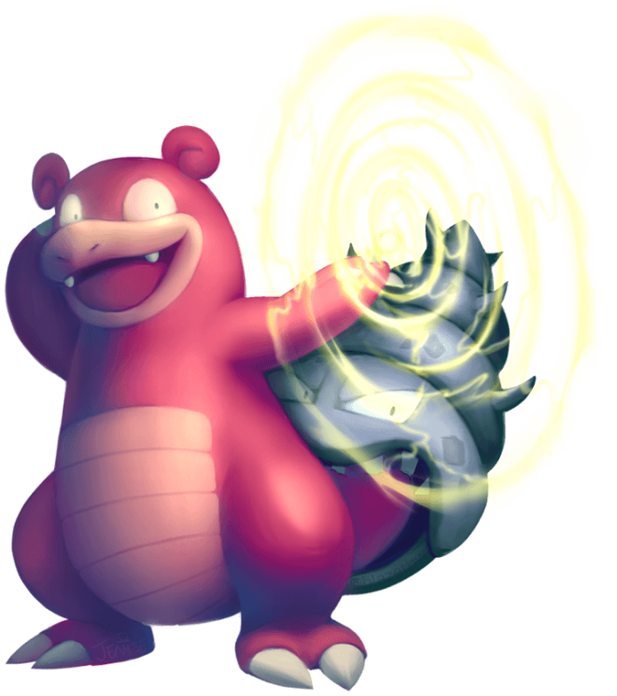 PokéQuark: Slowbro, l'ingenuo pescatore di Shellder - Pokémon Millennium