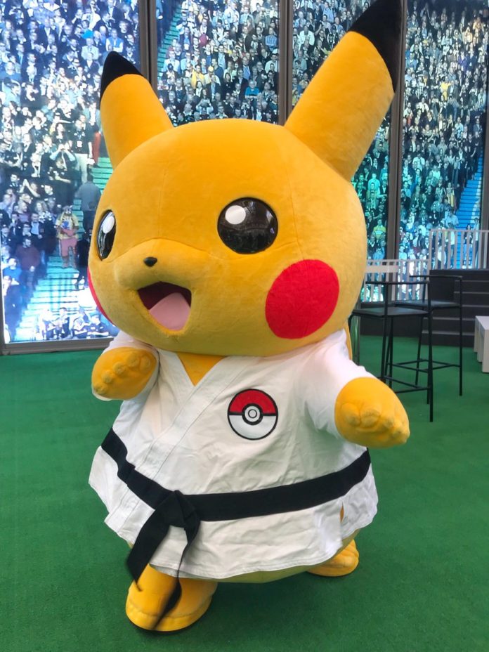 Pikachu Karateka compare come mascotte al Tokyo Sports Festival 2018 ...