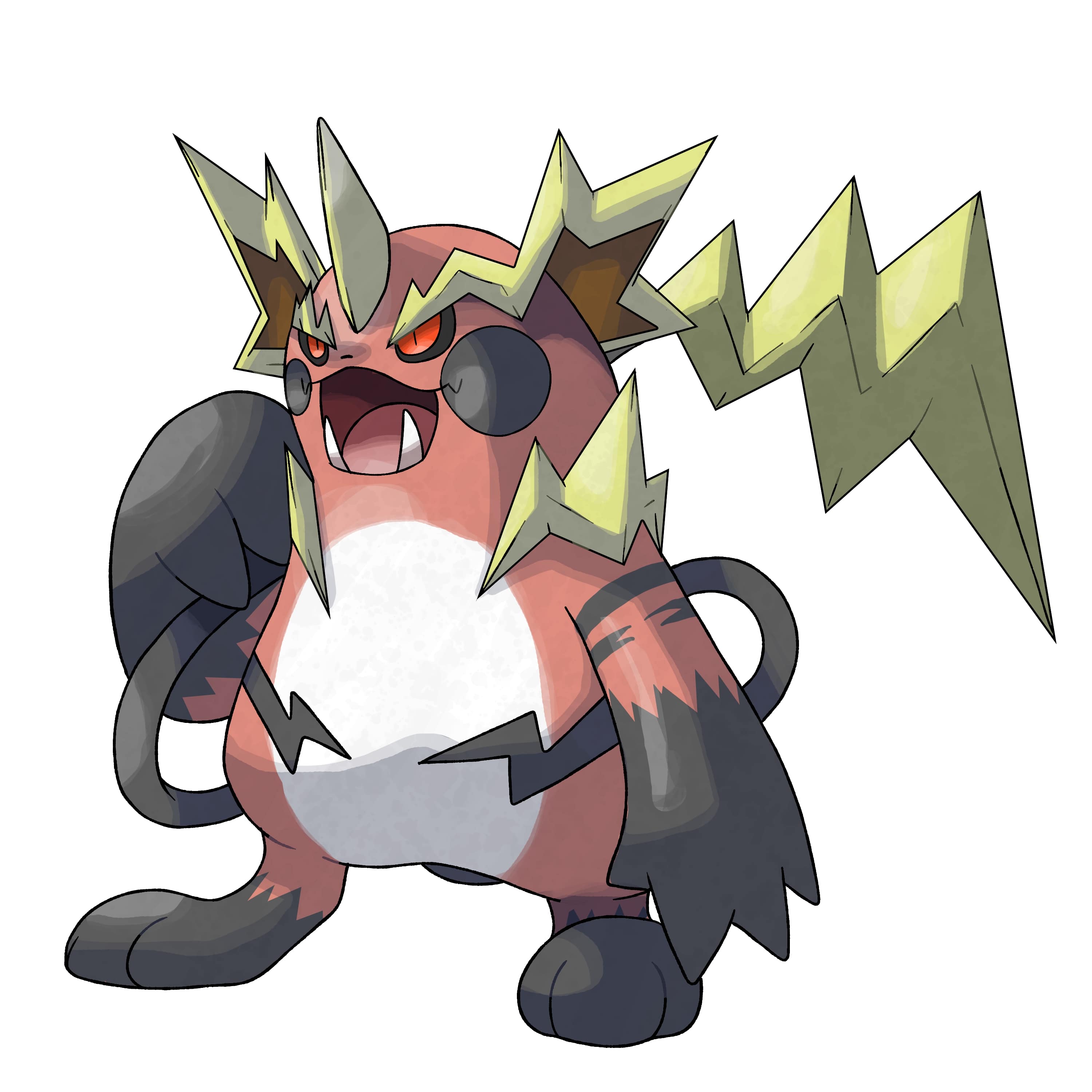 Le fan art dei Pokémon inediti della beta di Rosso, Verde e Blu ...