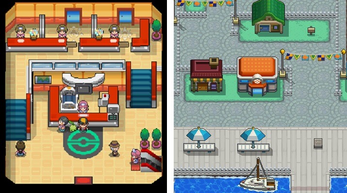 L'evoluzione del Centro Pokémon nel corso dei giochi - Pokémon Millennium