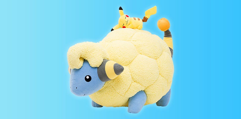 Un peluche di Mareep a grandezza naturale è in arrivo nei Pokémon ...