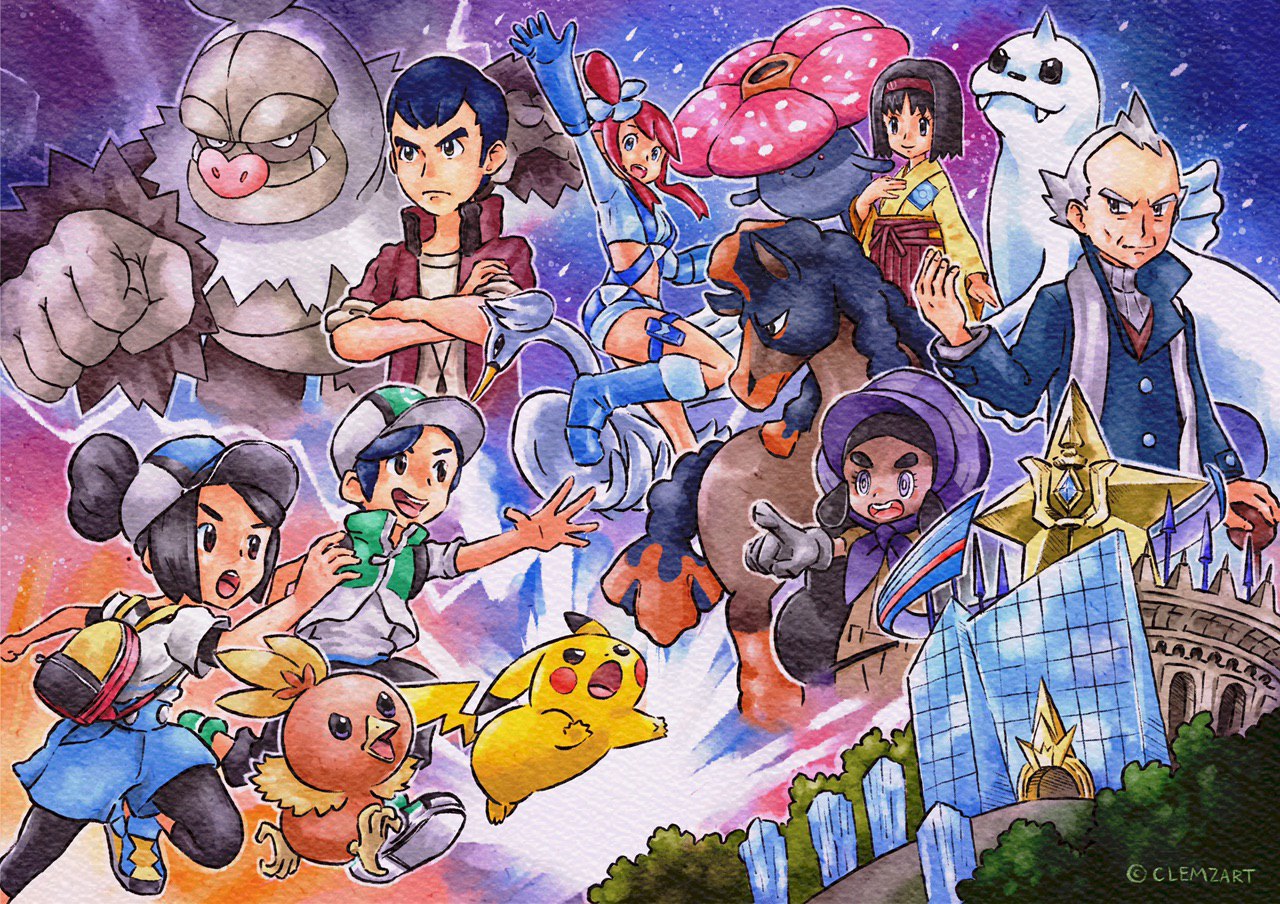 Pokémon Masters rivela le illustrazioni vincitrici del Fan Art Festival ...