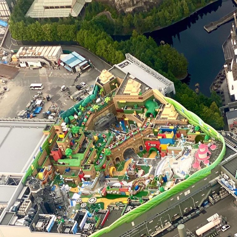 Come va la costruzione del parco divertimenti Super Nintendo World in ...