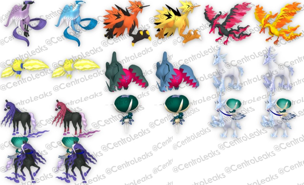 Spoiler: trapelati tutti i nuovi modelli in 3D dei Pokémon della Landa ...