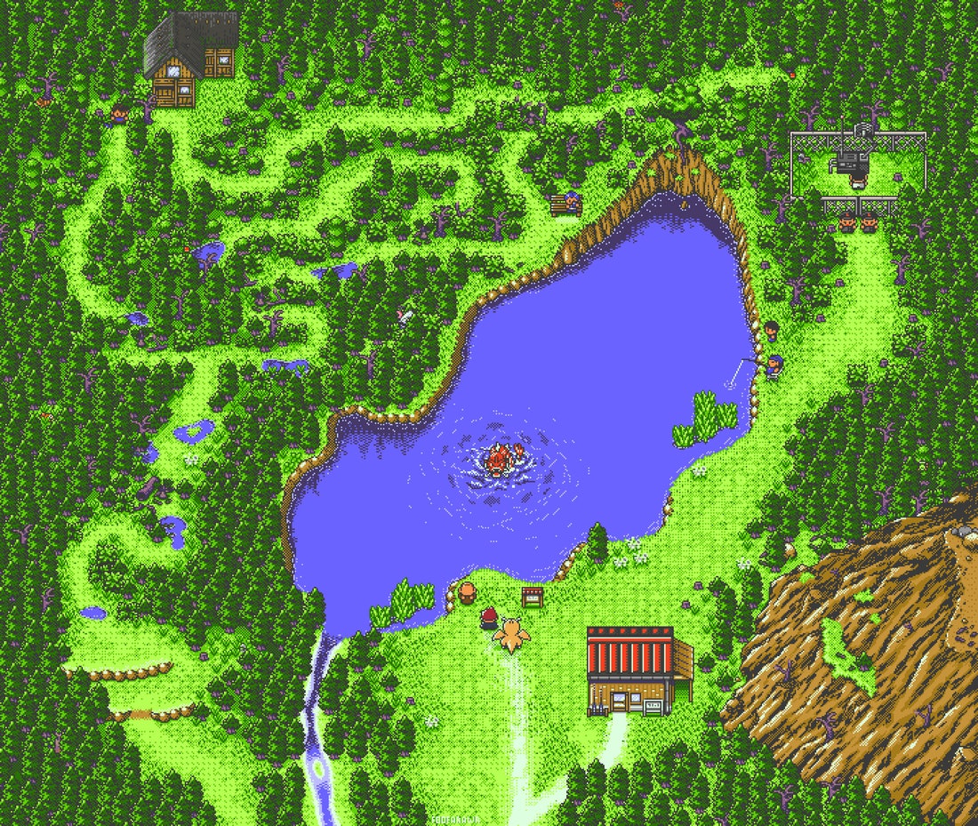 Johto Redrawn, un progetto ricrea la mappa di Johto in pixel art ...