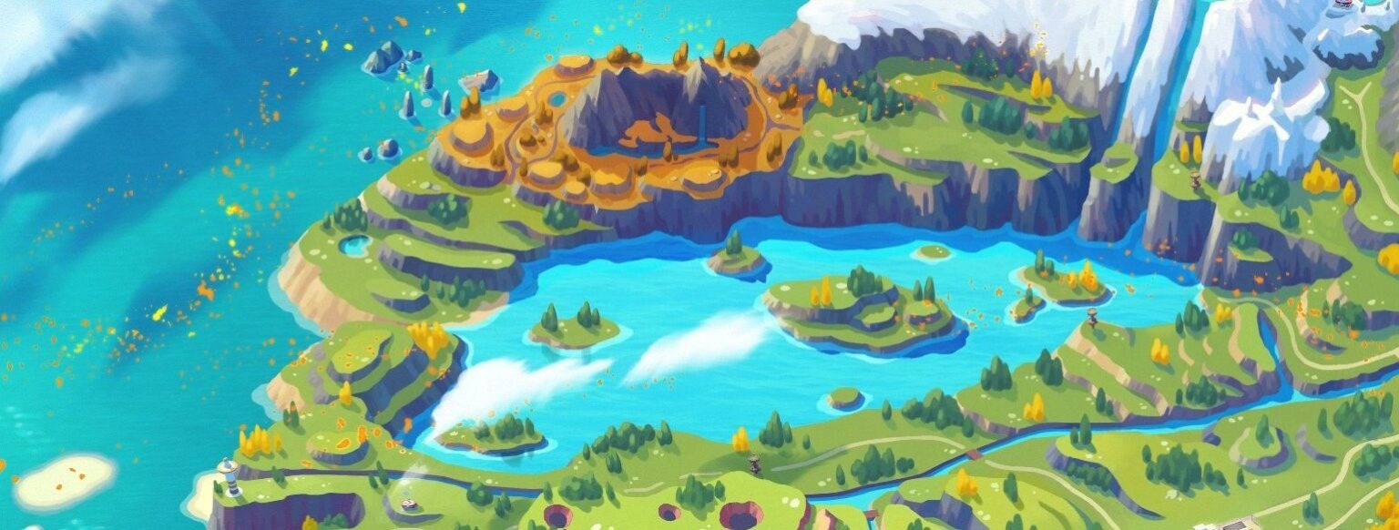 Analisi della mappa di Paldea: cosa si nasconde in Pokémon Scarlatto e ...