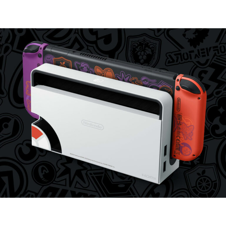 Preordina ora Nintendo Switch OLED edizione Pokémon Scarlatto e ...