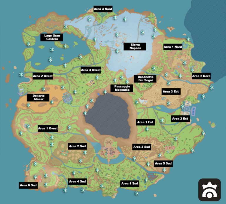 Guida Pokémon Scarlatto Violetto: dove trovare creature con teratipo raro - Pokémon Millennium