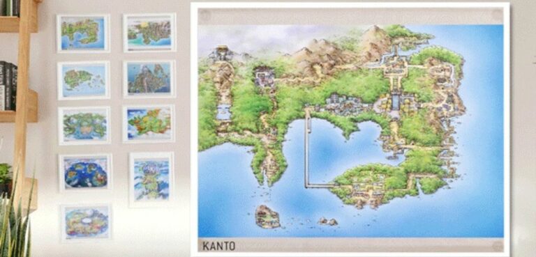 Nei Pokémon Center giapponesi arrivano i poster delle nove regioni del ...