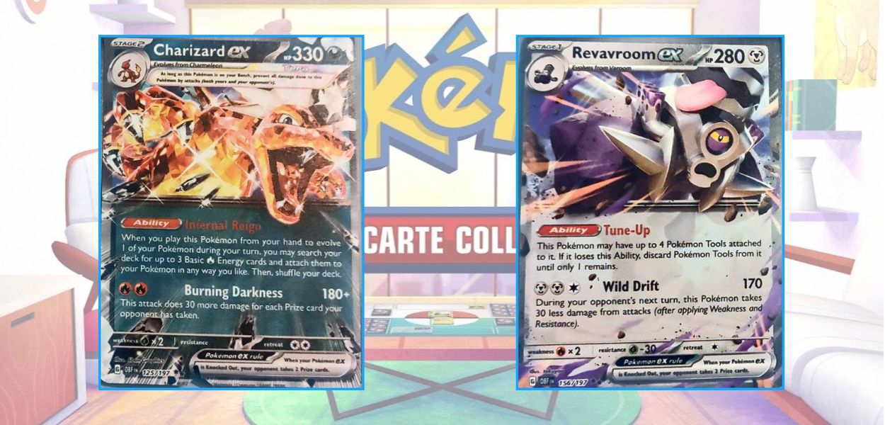 Charizard ex tra le nuove carte dell'espansione Ossidiana Infuocata ...