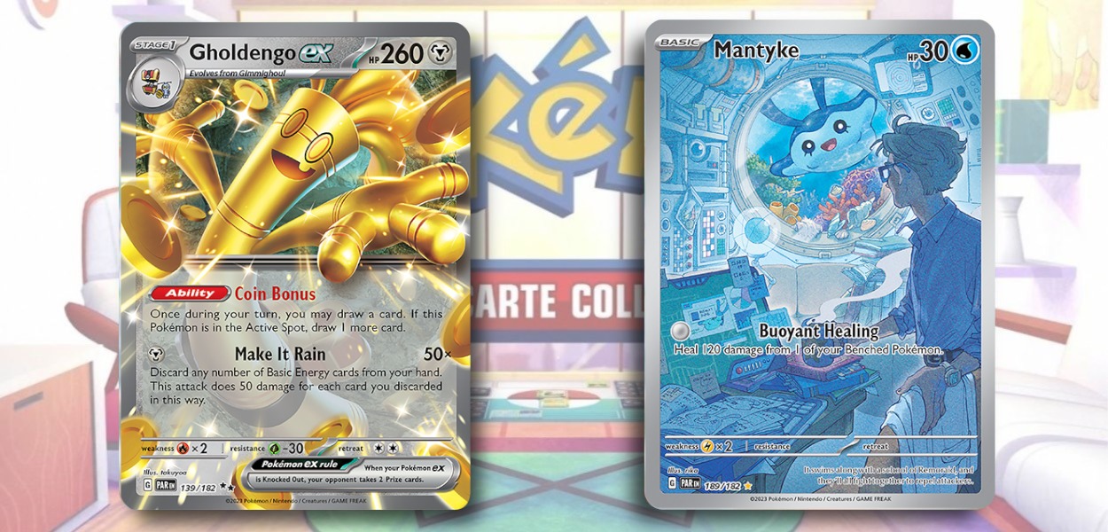 Nuove carte ex dell'espansione Paradox Rift del GCC Pokémon sono state ...