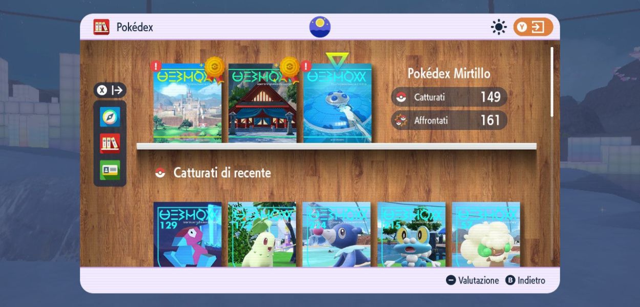 Guide DLC Pokémon Scarlatto e Violetto: ricompense del Pokédex Mirtillo - Pokémon Millennium