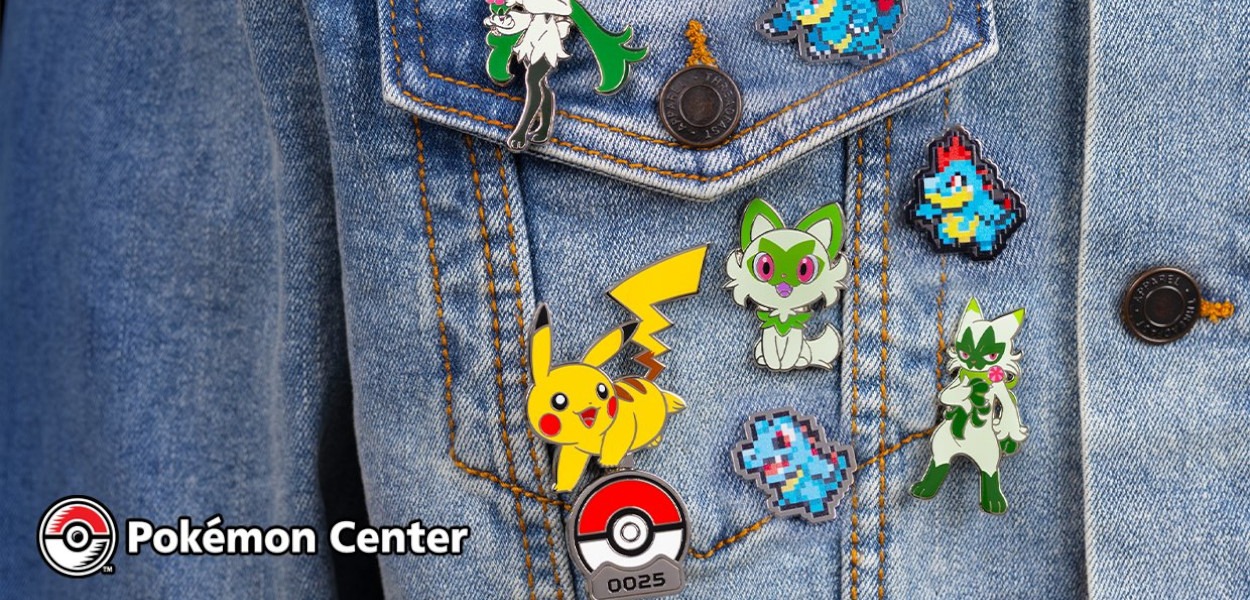 Nuove spille disponibili sul Pokémon Center Online - Pokémon Millennium