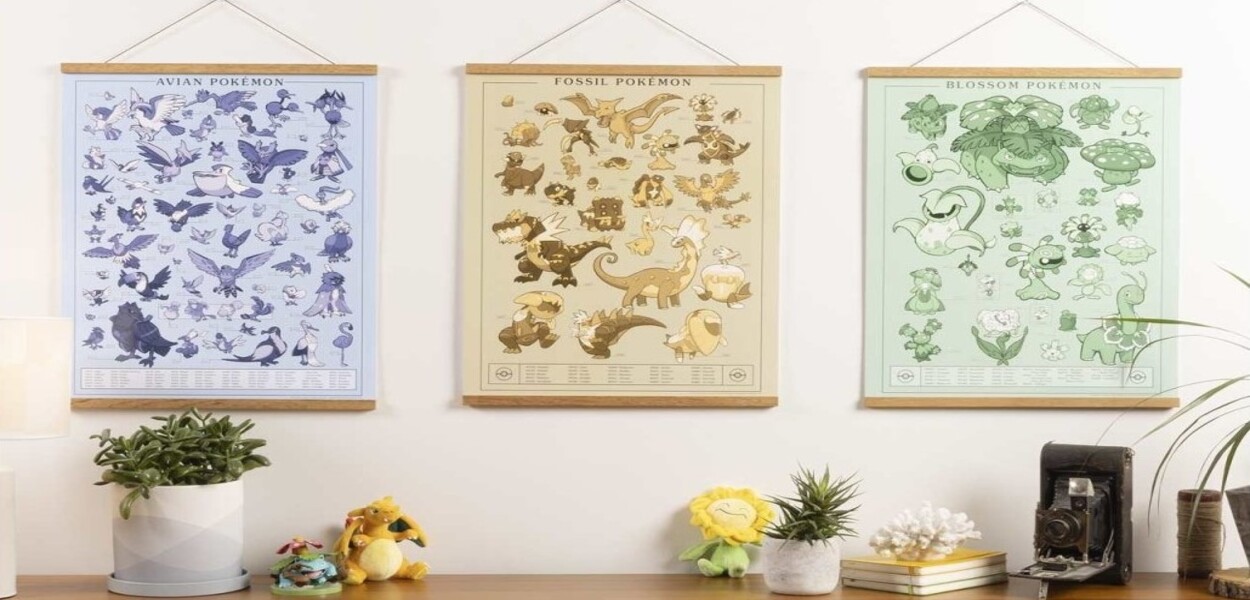 Nuovi poster tassonomici disponibili nel Pokémon Center - Pokémon ...