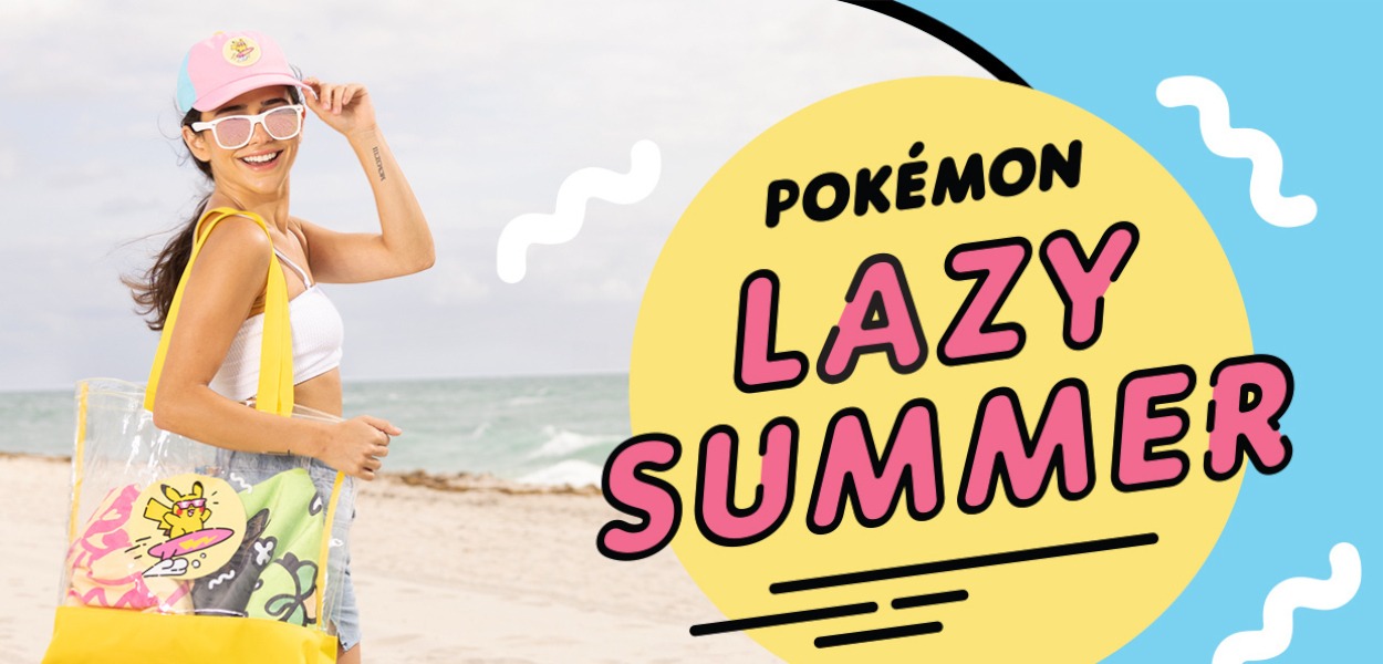 James Turner firma la nuova linea di prodotti estivi del Pokémon Center ...