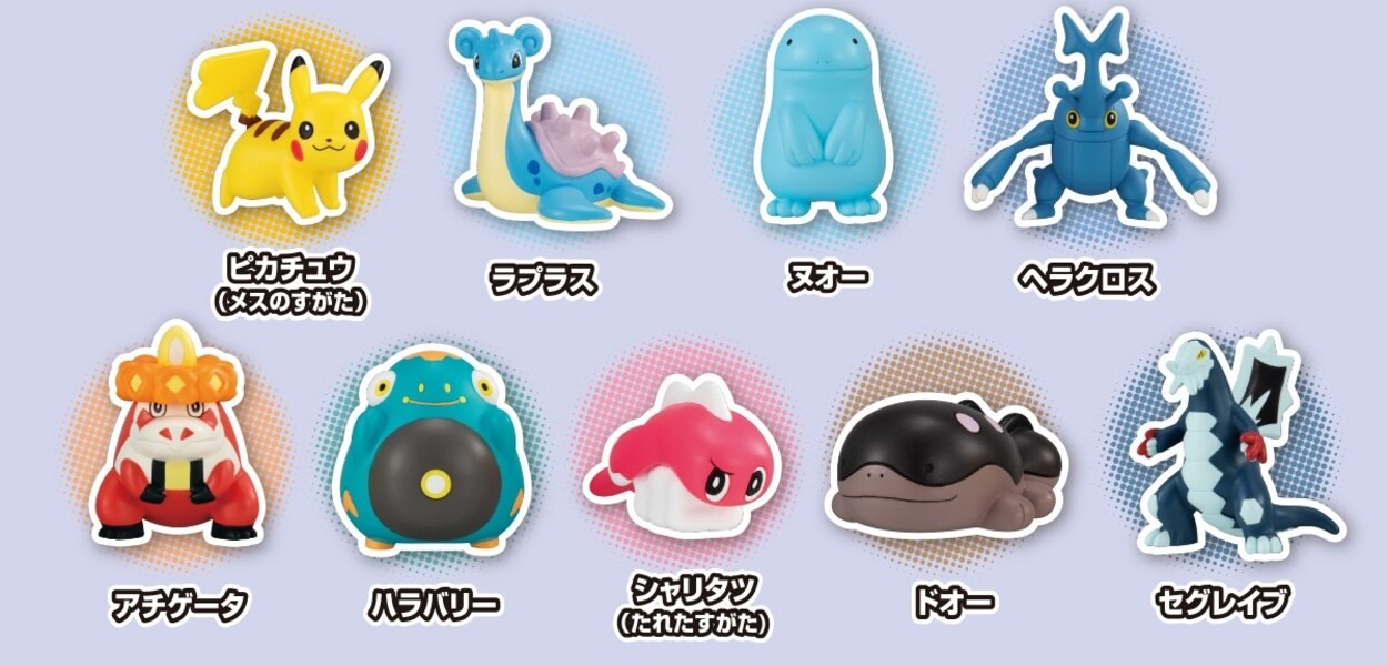 Takara Tomy lancia la nuova serie di statuine Pokémon - Pokémon Millennium