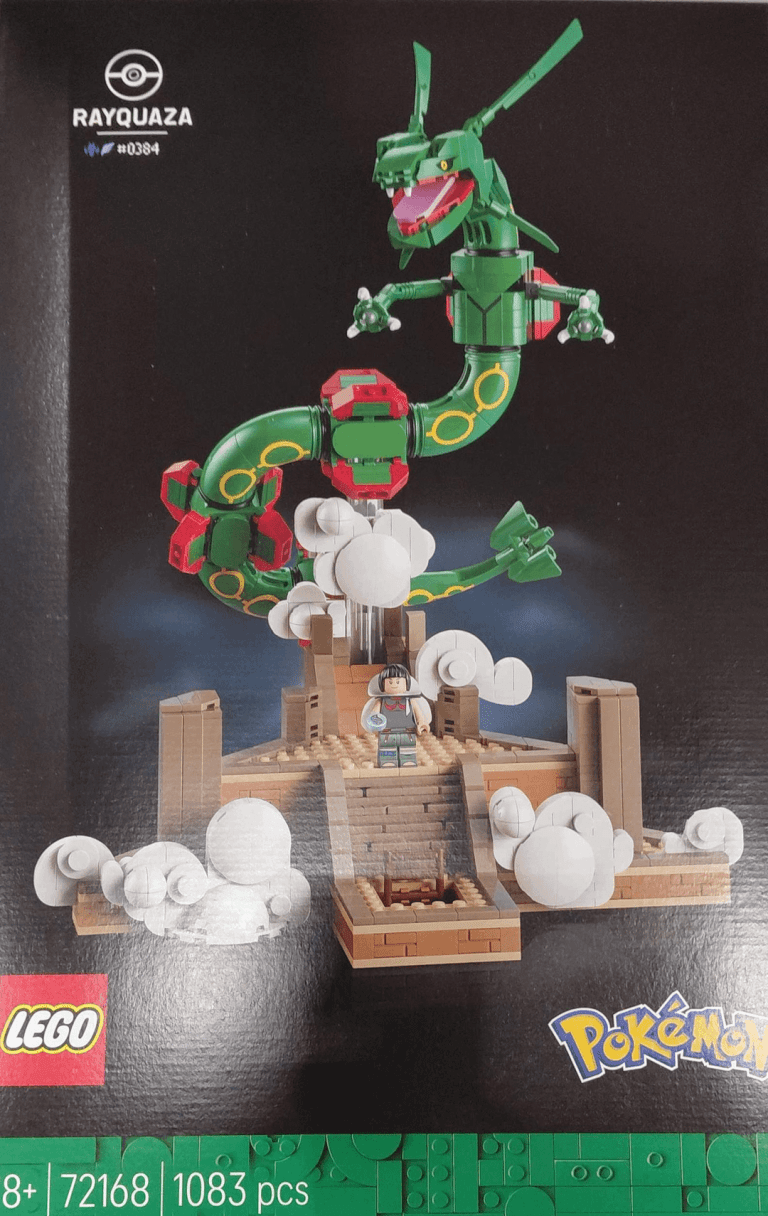 Trapelato il set LEGO Pokémon di Rayquaza - Pokémon Millennium